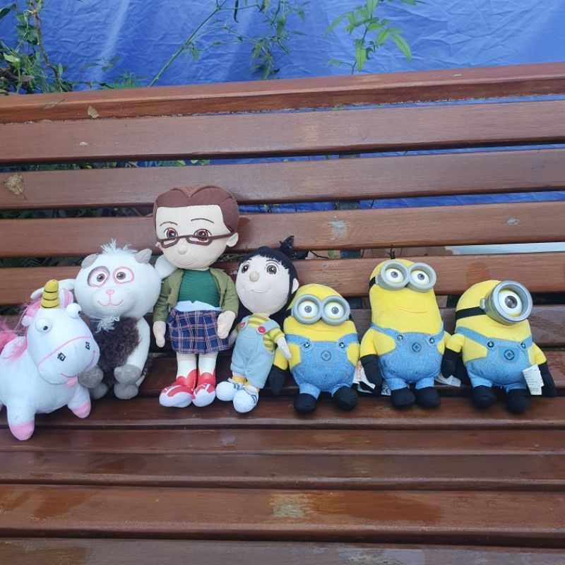 Jual Boneka Despicable Me set Minion Original Universal Studios Agnes ...
