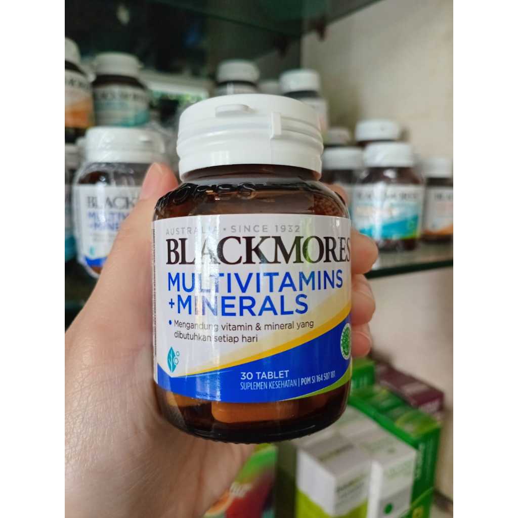 Jual Blackmores Multivitamins Minerals isi 30 tablet | Shopee Indonesia