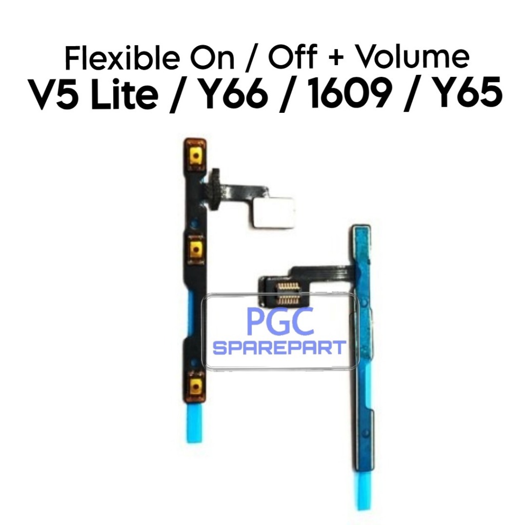 Jual Flexible Konektor Power On Off + Volume Vivo V5 Lite / Y66 / Y65 ...