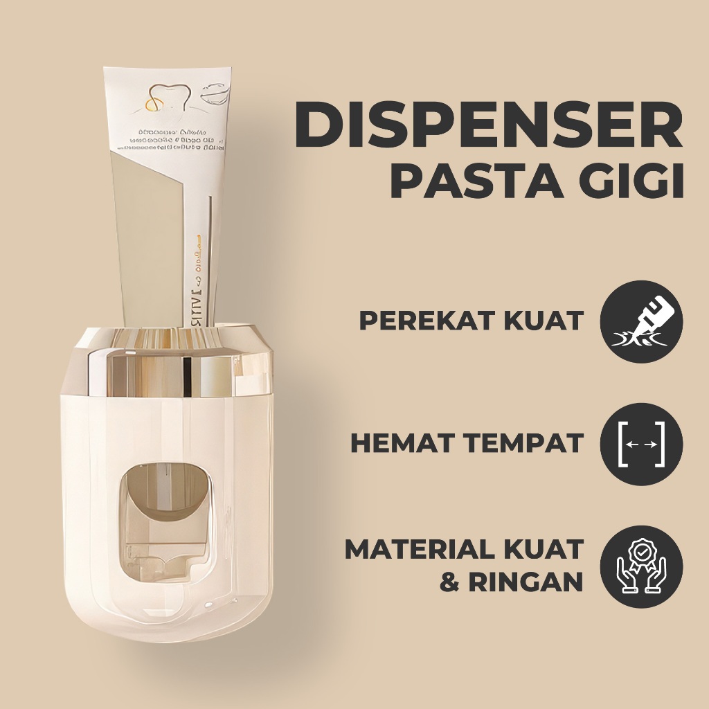 Jual Dispenser Pasta Gigi Odol Otomatis Tempat Pasta Gigi YGQ | Shopee ...