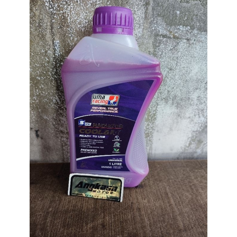 Jual air radiator uma racing 1 liter radiator coolant | Shopee Indonesia