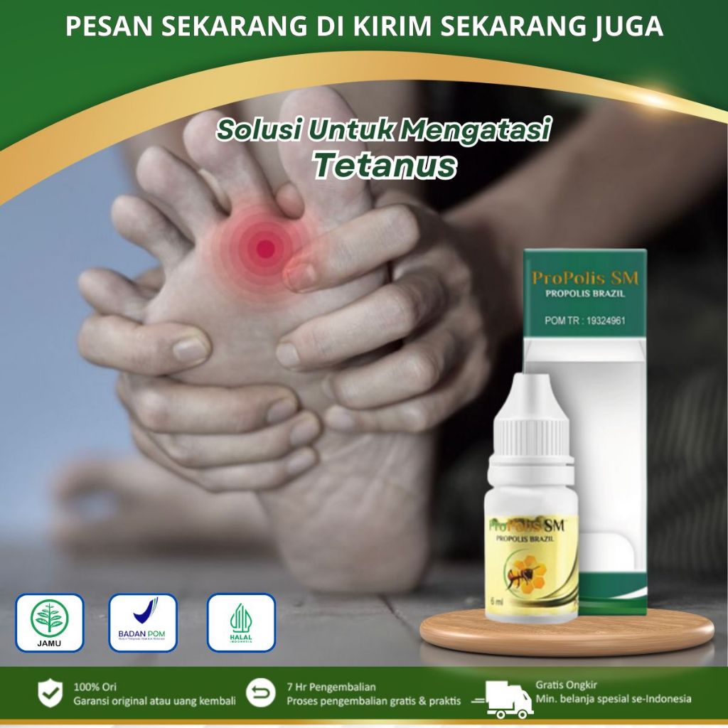 Jual Obat Tetanus Di Kaki, Infeksi Titanus, Pengering Luka Tetanus ...