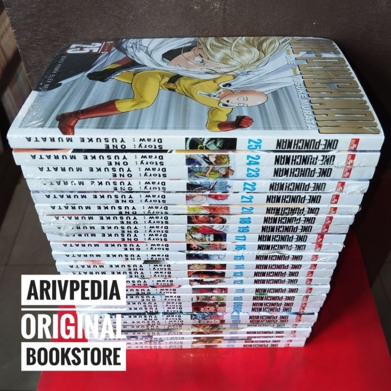 Jual One Punch Man Fulset by Yusuke Murata | Shopee Indonesia