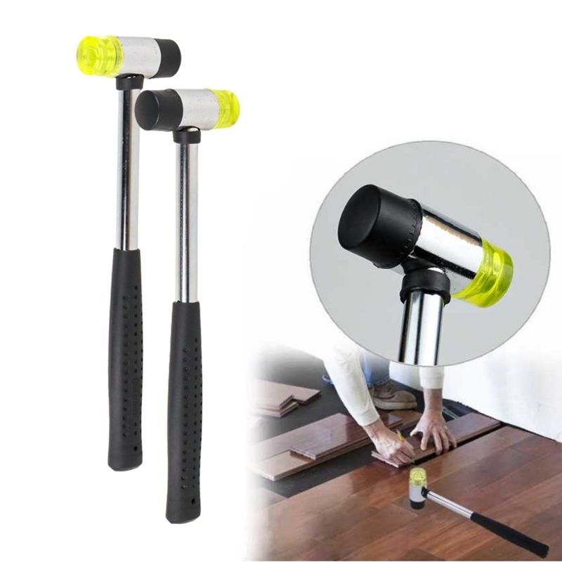 Jual Palu Karet Mini Double Face Rubber Hammer Mallet 40mm | Shopee ...
