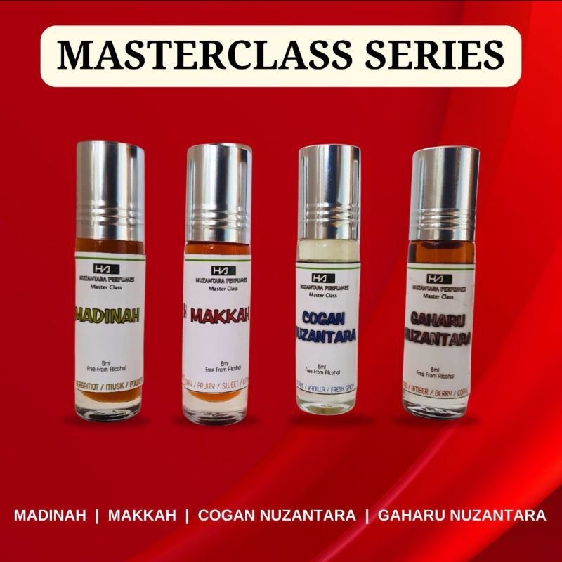 Jual parfum HAJ Masterclass series 6ml | Shopee Indonesia