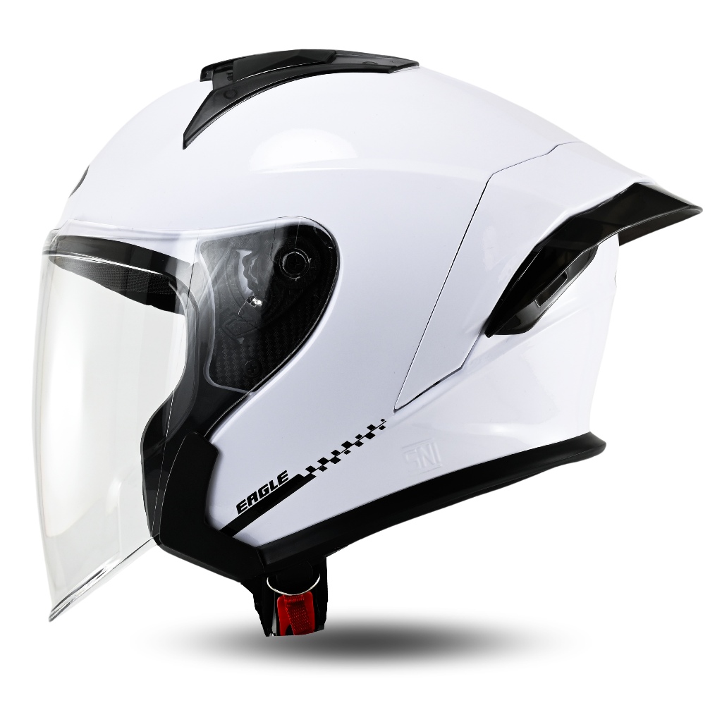 Jual Rsix Eagle Solid Paket Ganteng Helm Half Face SNI | Shopee Indonesia