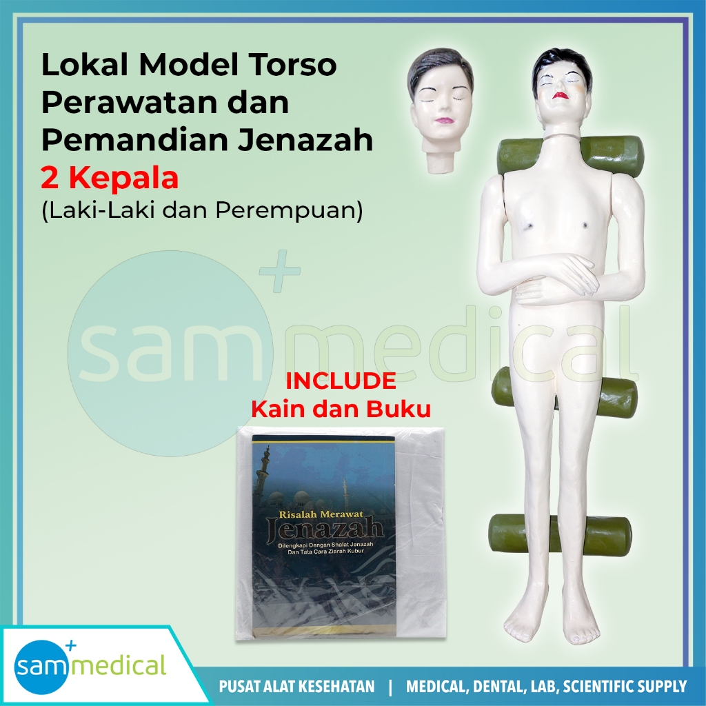 Jual Lokal Model Torso Perawatan dan Pemandian Jenazah 2 Kepala ...