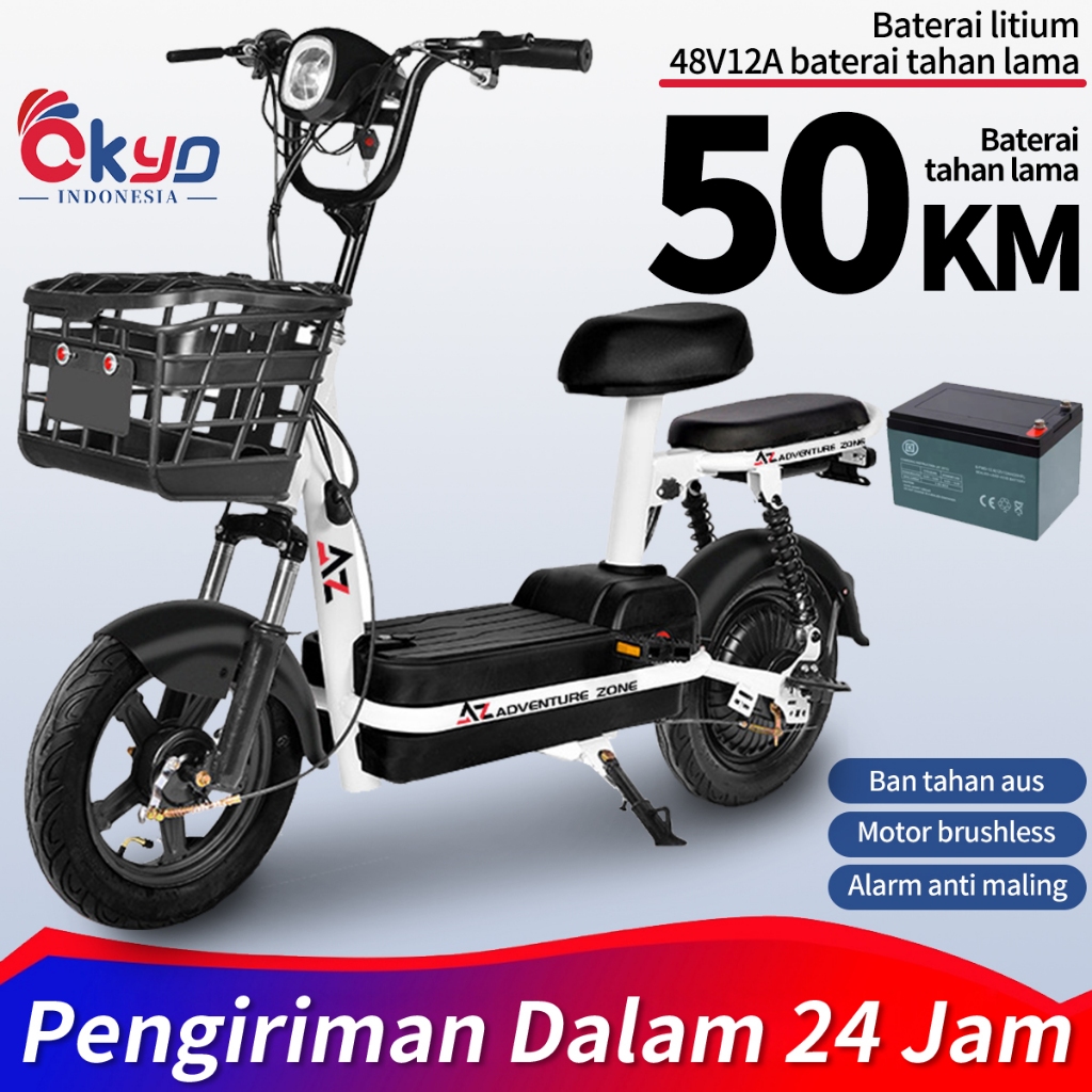 Jual Motor listrik subsidi pemerintah Sepeda listrik exotic Sepeda ...