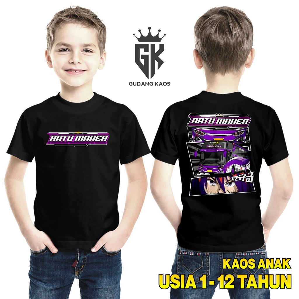 Jual Gudang Kaos Bus Ratu Maher 2 - Kaos Anak Usia 1 Tahun Sampai 12 ... Jual Gudang Kaos Bus Ratu Maher 2 - Kaos Anak Usia 1 Tahun Sampai 12 ...