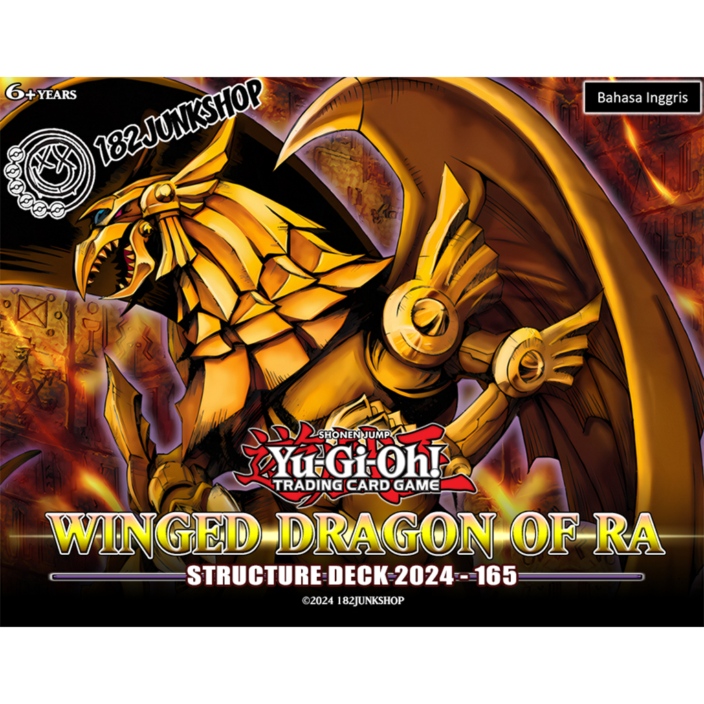 Jual Yugioh Structure Deck 165 - The Winged Dragon of RA Deck - Non ORI ...