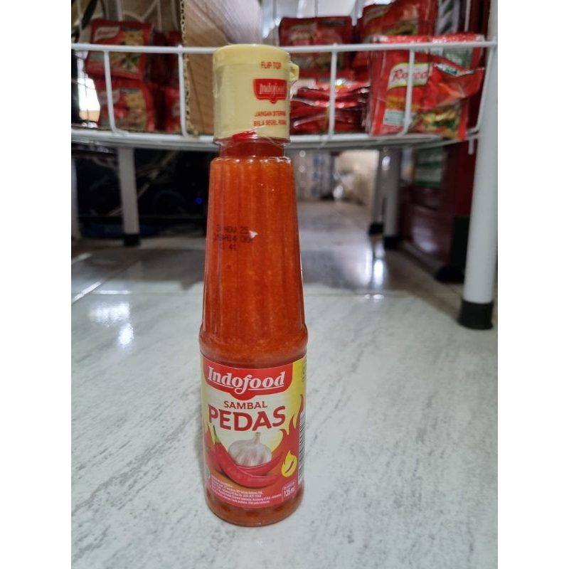 Jual SAUS INDOFOOD SAUS PEDAS KEMASAN BOTOL 135ML | Shopee Indonesia