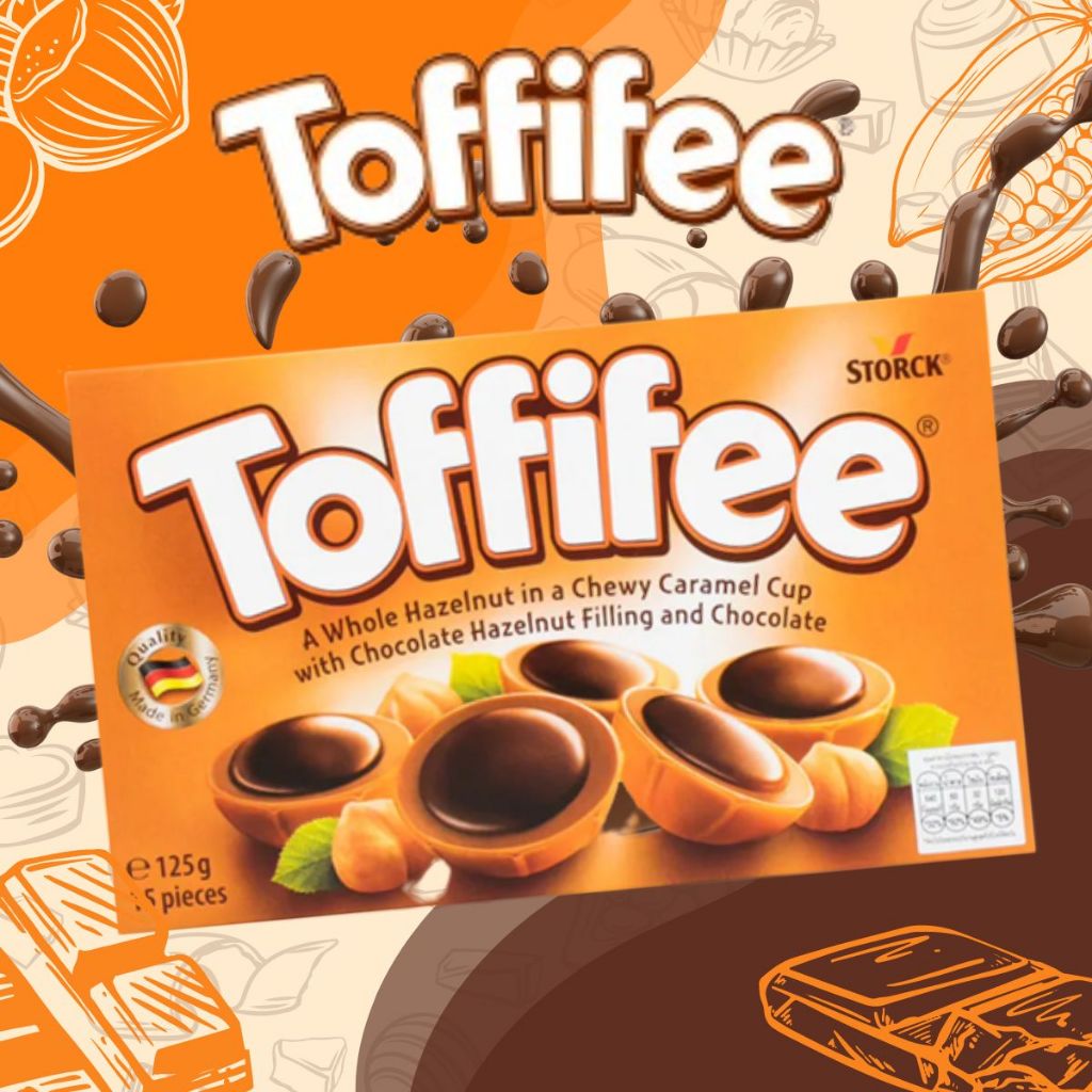 Jual Toffifee Chewy Caramel Cup With Chocolate and Nougat 125g Permen ...