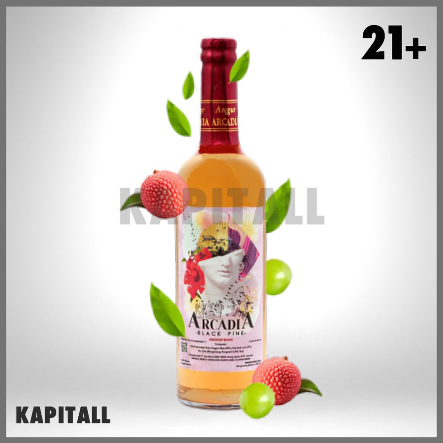 Jual ANGGUR ARCADIA BLACK PINK 600ml | Shopee Indonesia