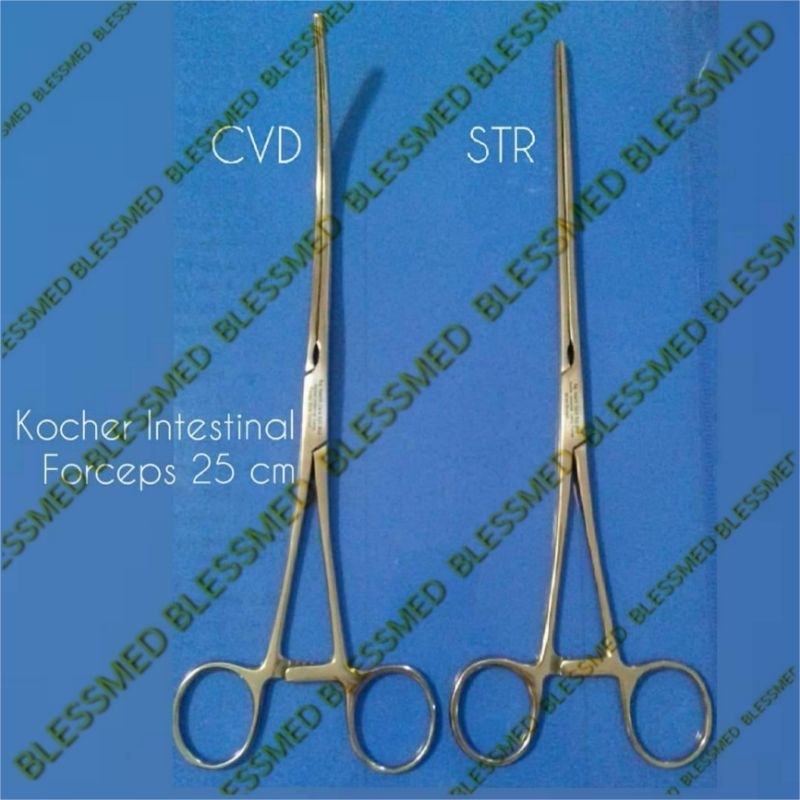 Jual Klem Usus Kocher Intestinal Clamp Forceps Premium Quality | Shopee ...