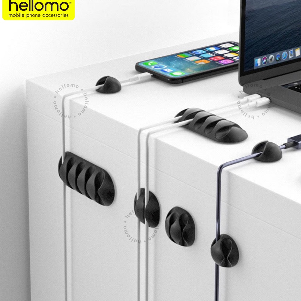 Jual BERKAH SHOPEE Cable Clip Organizer Klip Pengikat Kabel Wire Holder ...