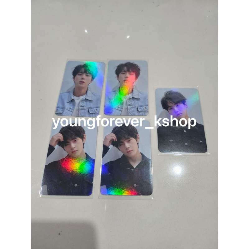 Jual [READY INA] Photocard BTS Vinyl Love Yourself Tear Jin Suga V ...
