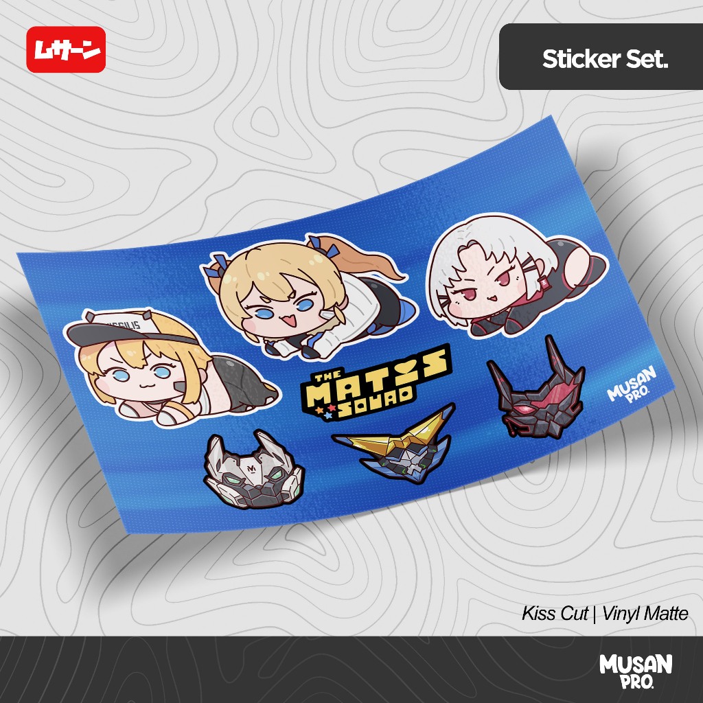 Jual Sticker Set NIKKE - Mamatis Squad - Musan | Shopee Indonesia