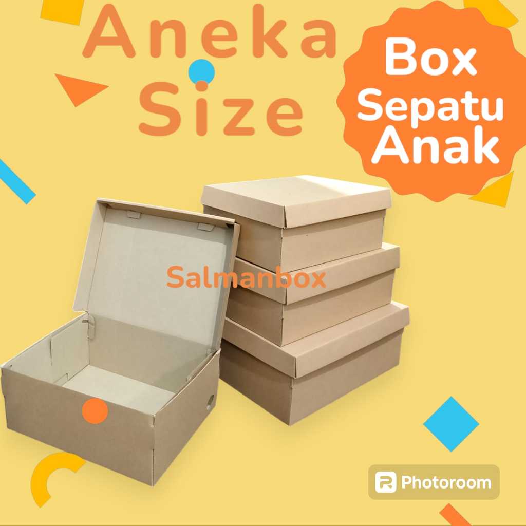 Jual BOX SEPATU ANAK/BOX SEPATU ANAK KECIL/BOX SEPATU KADO/BOX SEPATU ...