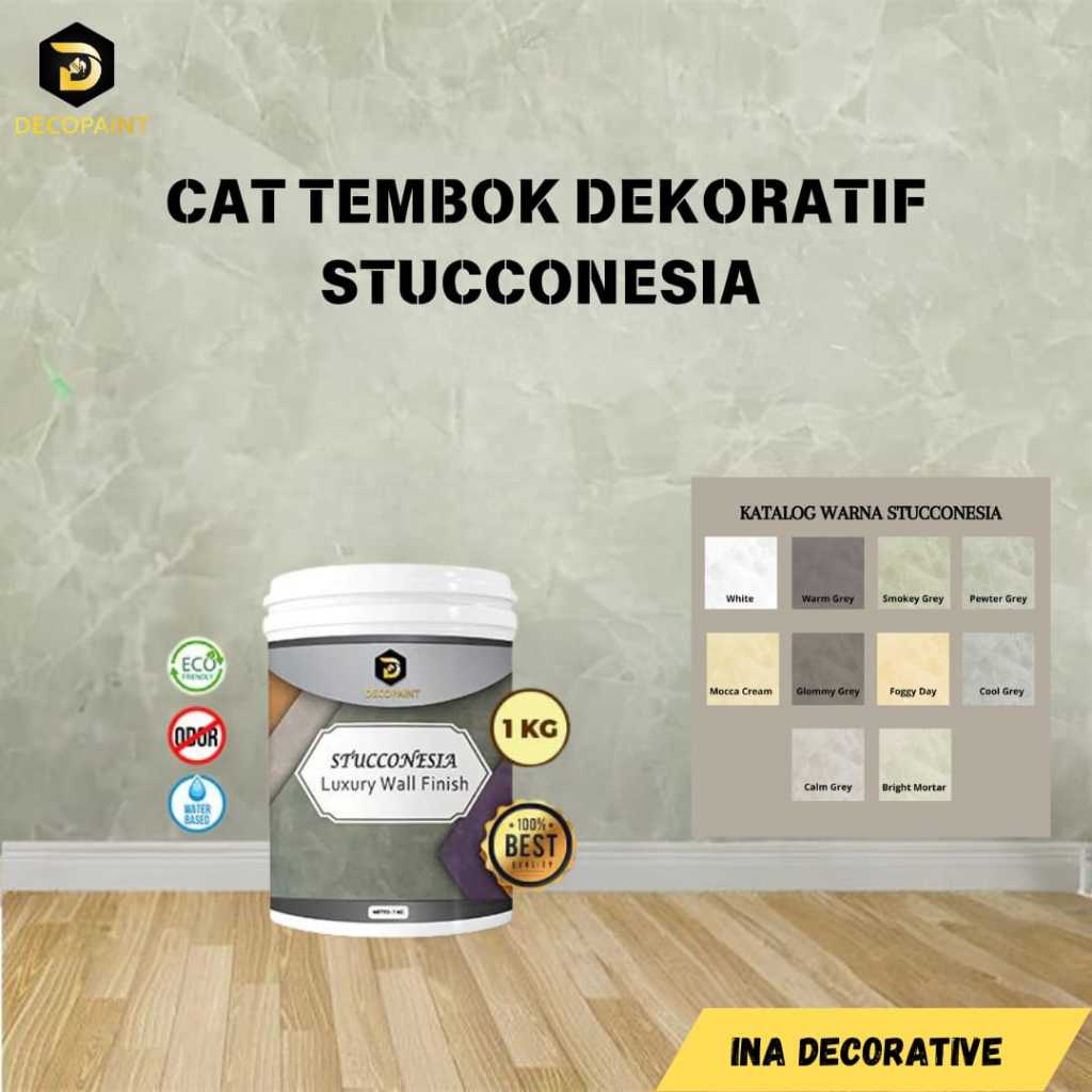 Jual 1Kg Cat Stucco Motif Industrial | Cat Tembok Industrial ...