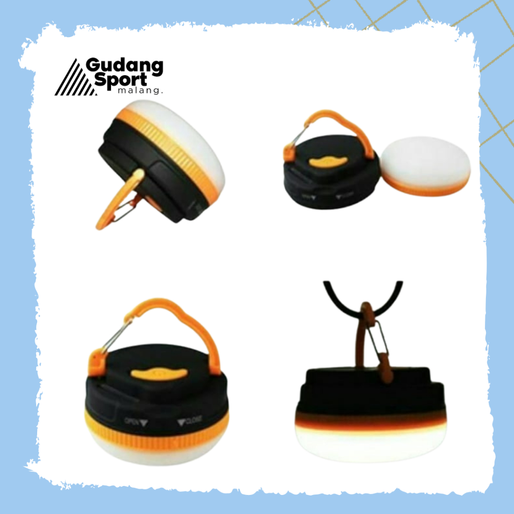 Jual Lampu Tenda Bakpao LED Lampu Camping 5 Mode Lampu Gantung Emergency | Shopee Indonesia