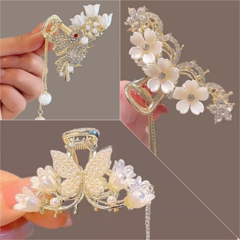 Jual jepit besi rambut korean style/jepit rambut import/jepit besi ...