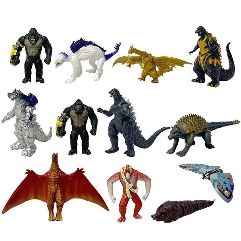 Jual GODZILLA FIGURE SET 8 PCS MONSTER MUSUH ULTRAMAN | Shopee Indonesia