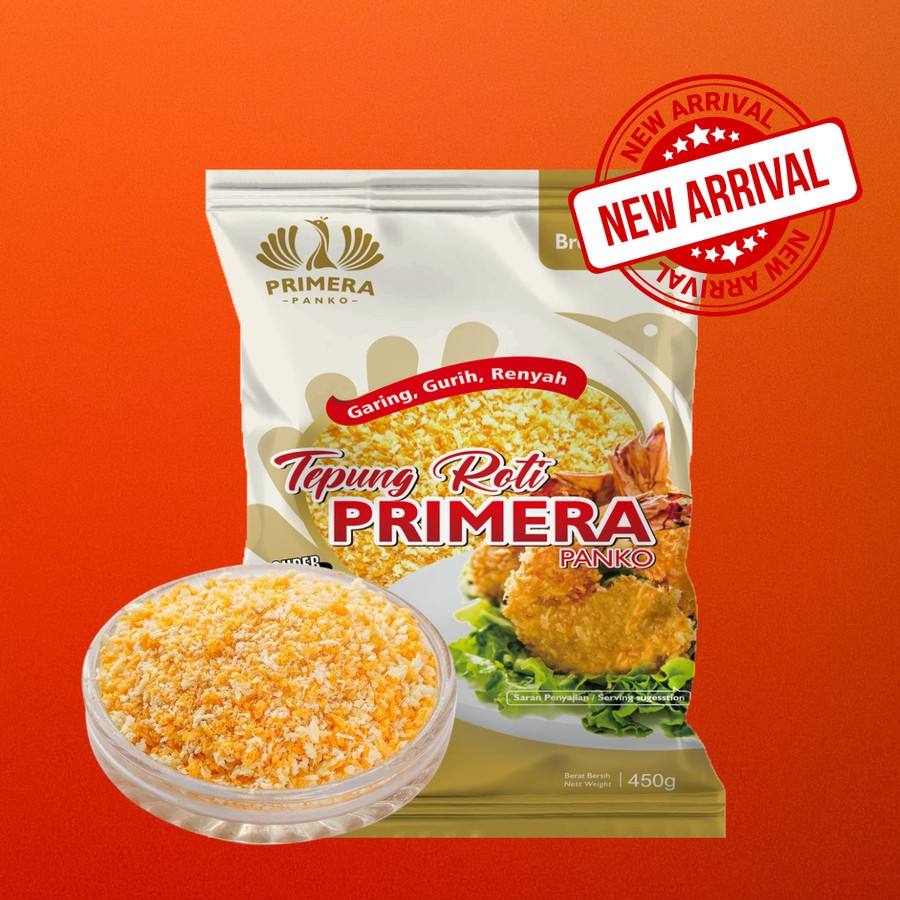 Jual Tepung Roti Panir / Tepung Panir / Bread crumbs Primera Panko 450 ...