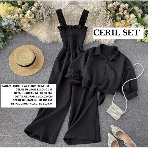 Jual BAJU SETELAN CRINKLE TERBARU WANITA REMAJA KEKINIAN /TERLARIS ...