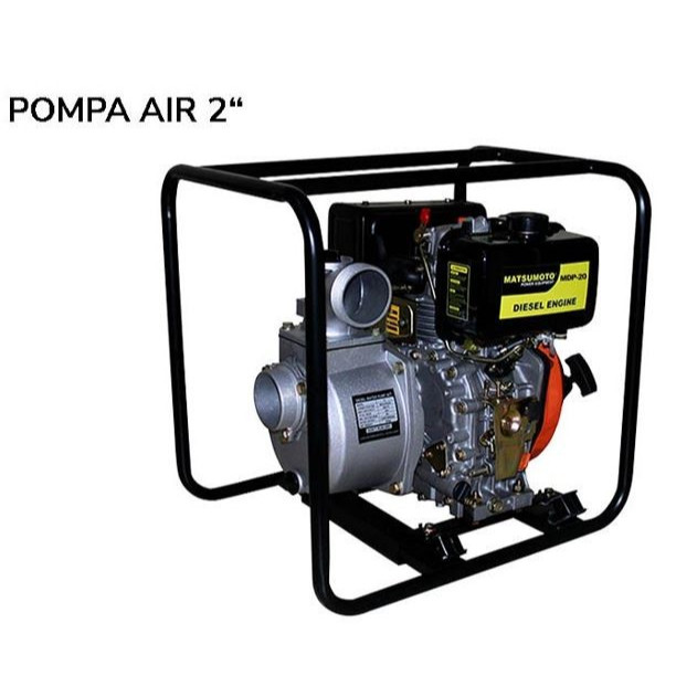 Jual POMPA ALKON / POMPA IRIGASI SOLAR MDP-20 2 INCH / DIESEL WATER ...