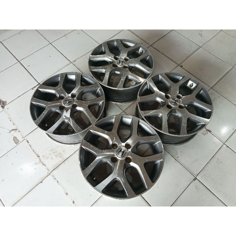 Jual Velg Bekas Copotan original City Ring 16 Lebar 6 et 53 pcd 4x100 cocok di jazz yaris vios ...