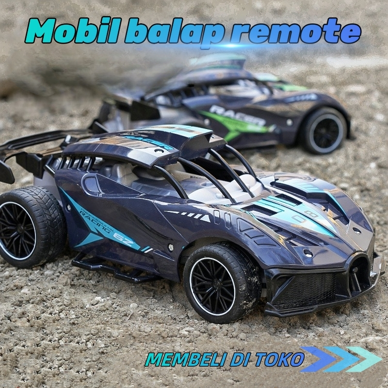 Jual MRC 2.4G Mobil Balap Remote Control 1/18 2WD Kecepatan Tinggi Rc ...
