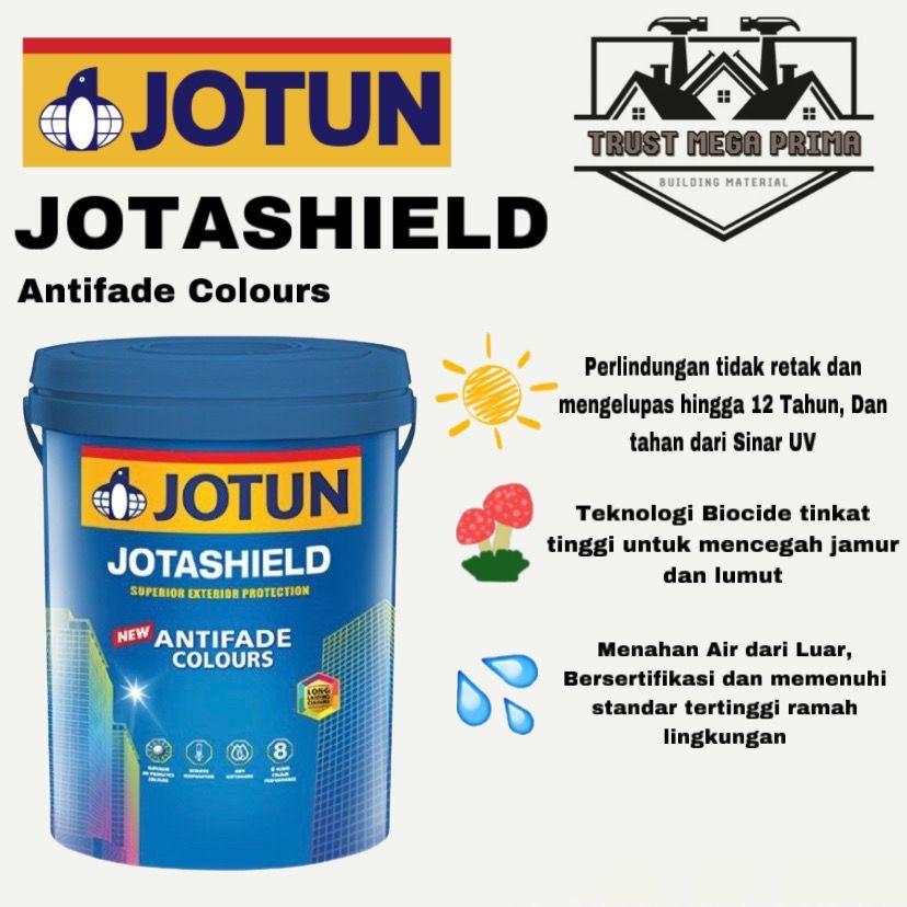 Jual Jotun Jotashield Antifade Colours 3009 KNIGHT 2502-R 20KG | Shopee ...