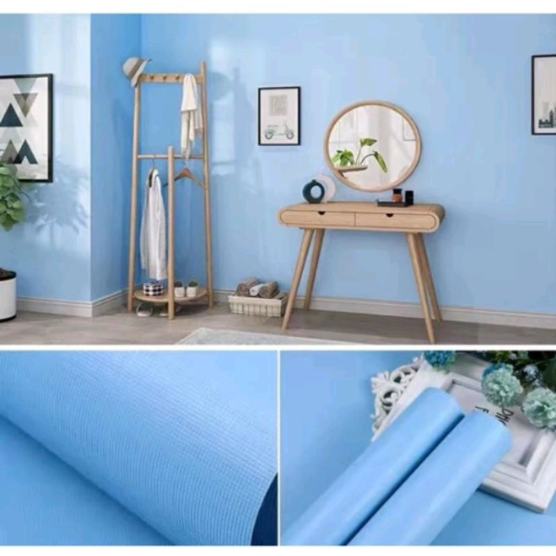 Jual Wallpaper Dinding Polos Wallpaper Sticker Dinding Polos Wallpaper ...