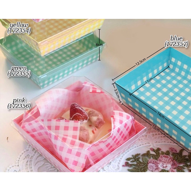 Jual Paper box kue Tutup Mika (1pack 10pc) | Shopee Indonesia