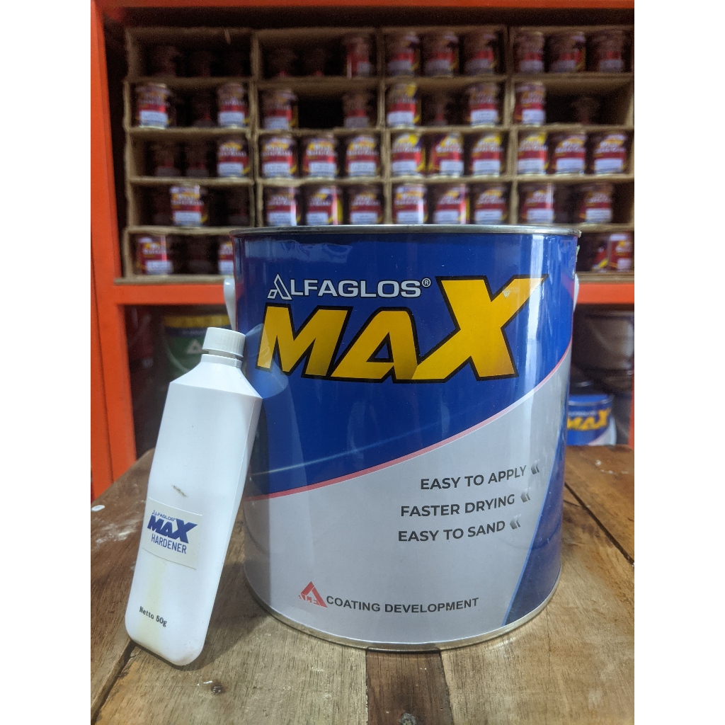 Jual Dempul Alfagloss Max Dempul Mobil Motor 1 kg/4 kg | Shopee Indonesia