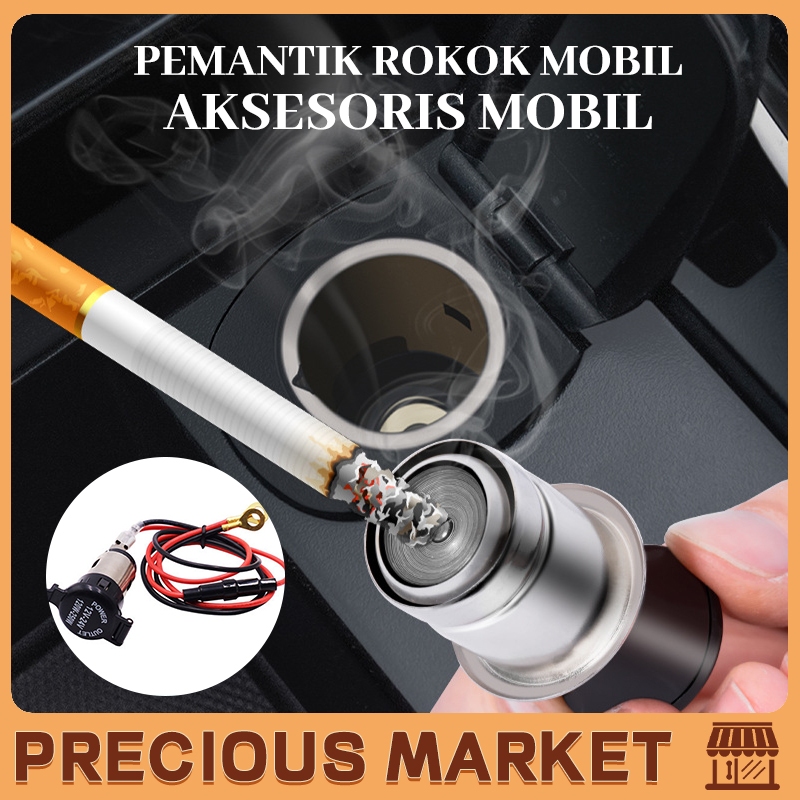 Jual Lighter Socket Charger Mobil Cigarette Lighter Power Outlet Set ...