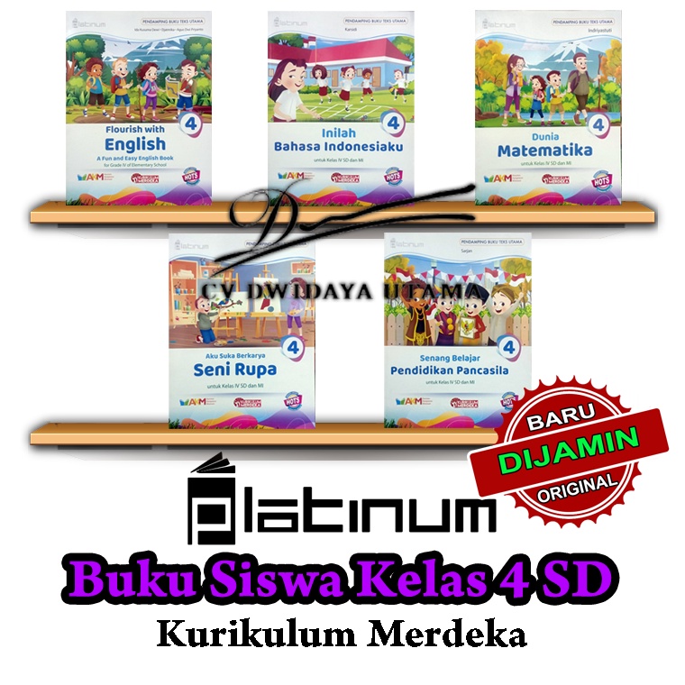 Jual Buku Platinum Tiga Serangkai SD Kelas 4 Kurikulum Merdeka KODE U2L2 | Shopee Indonesia
