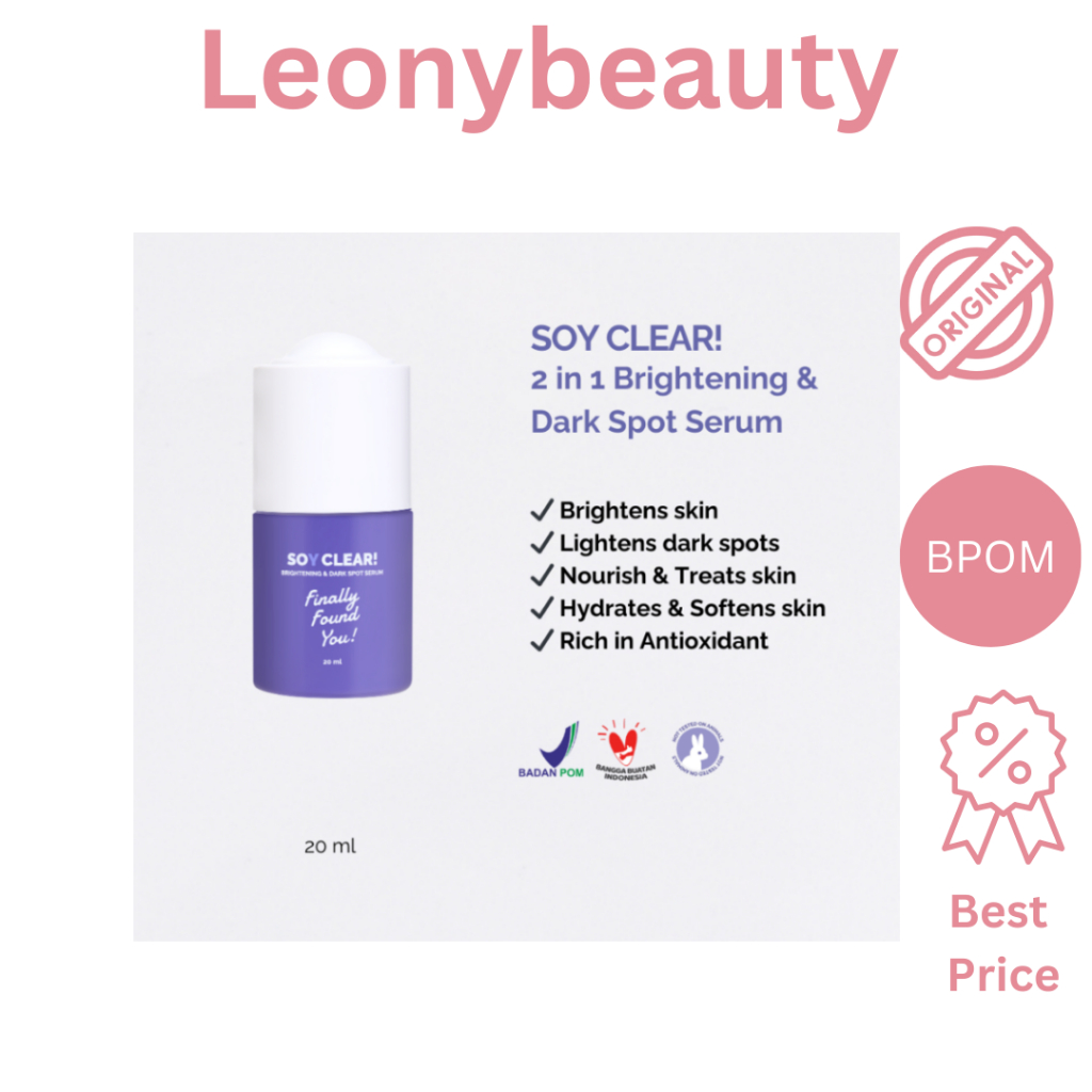 Jual Finally Found You! SOY BRIGHT! Moisturizer - 2in1 Primer Makeup ...