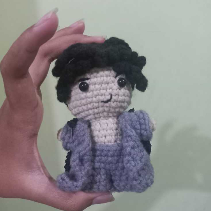 Jual Amigurumi boneka rajut custom request gantungan kunci karakter ...