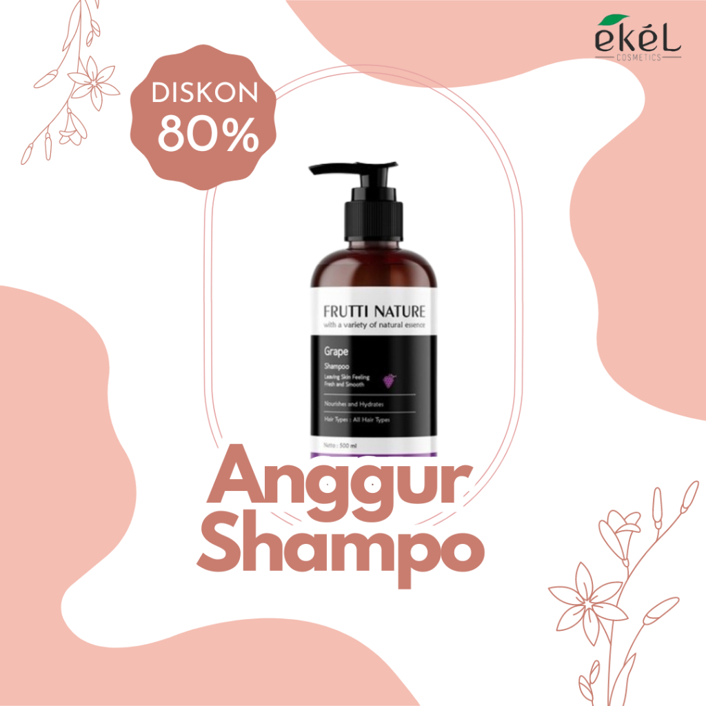 Jual Frutti Nature Gold Grape Shampoo 500ml | Shopee Indonesia