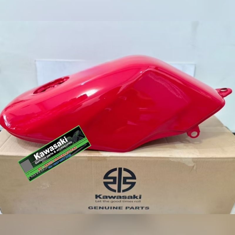 Jual Tangki ninja ss ninja r merah ferrari merah cabe original Kawasaki ...
