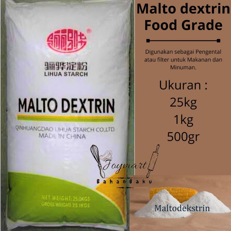 Jual Maltodextrin EX Lihua DE 10-20 food grade / Filter makanan Netral ...