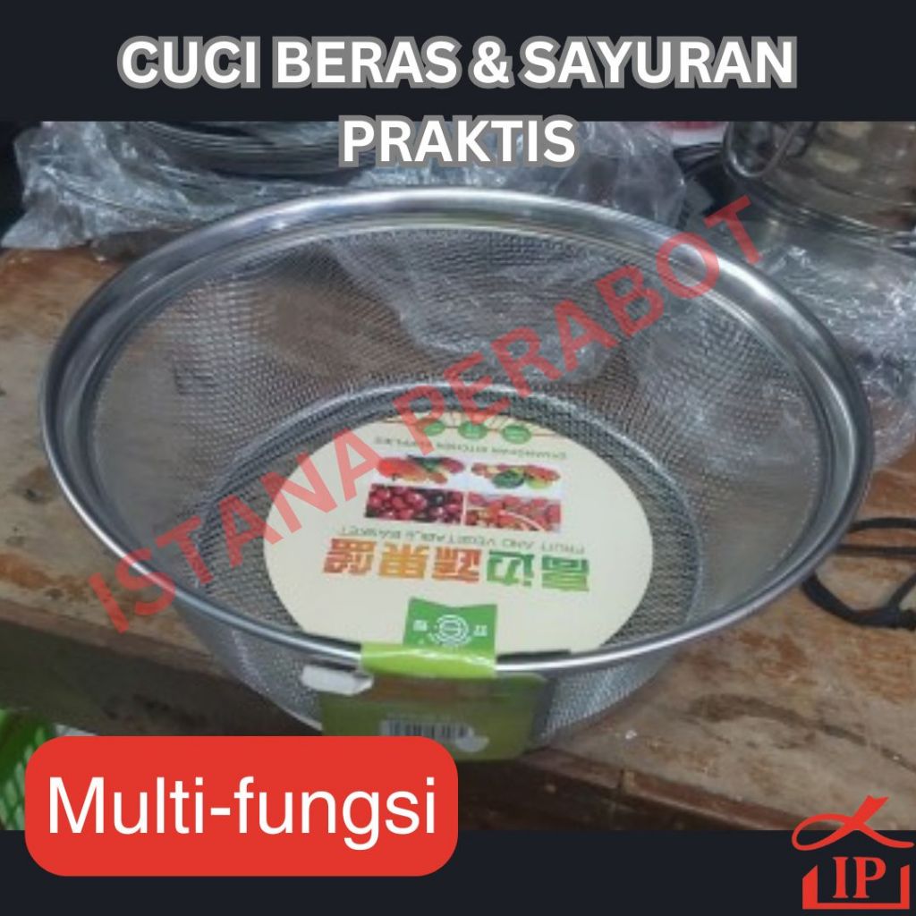 Jual Keranjang Saringan Bulat Shuang Can 25cm & 28cm | Shopee Indonesia