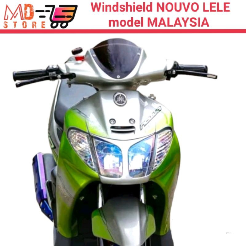 Jual visor Nouvo lele model Malaysia, windshield NOUVO LELE model ...