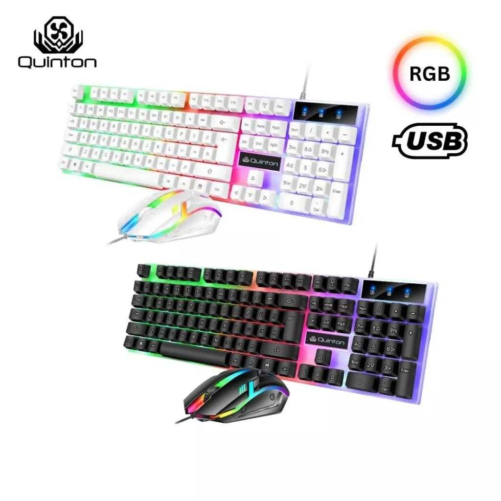 Jual KEYBOARD & MOUSE GAMING, PAKET KEYBOARD MOUSE RGB, KEYBOARD PAKET ...