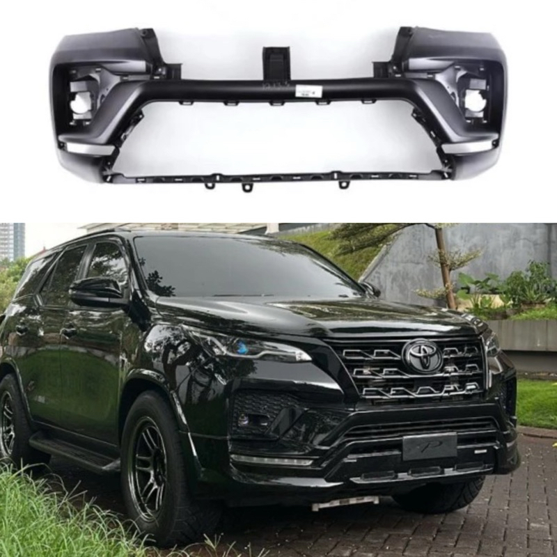 Jual bumper bemper depan fortuner 2021 up fortuner gr original | Shopee ...