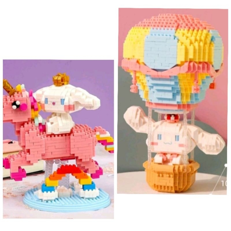 Jual KiSy.Shop Bricks Cinnamoroll Unicorn Rainbow Mainan Balok Susun ...
