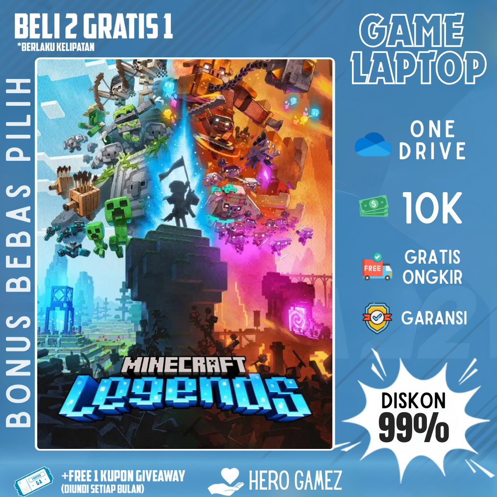 Jual Minecraft Legends - LINK DOWNLOAD - GAME PC - GAME LAPTOP - GAME ...