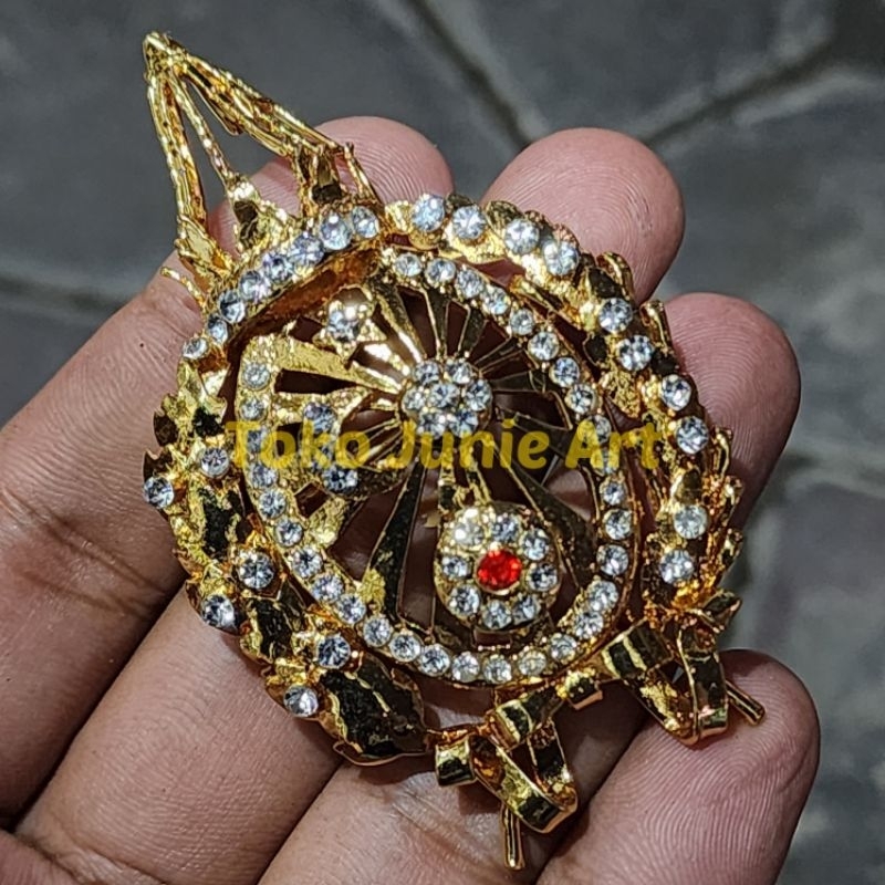 Jual BROS KERATON SURAKARTA SOLO SEPUH EMAS GARAP HALUSAN PREMIUM ...