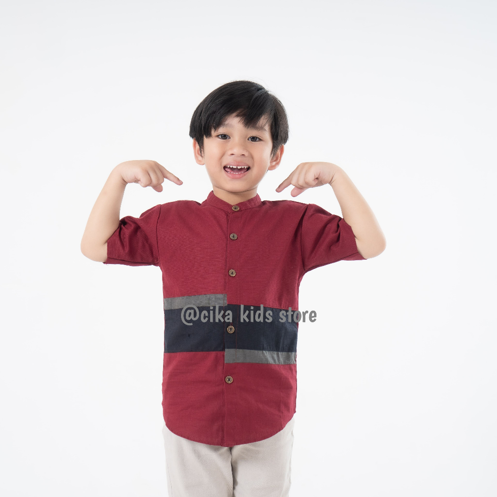 Jual Kurta RAYAN KIDS / Kemeja anak laki laki terbaru 2024 / Koko anak ...